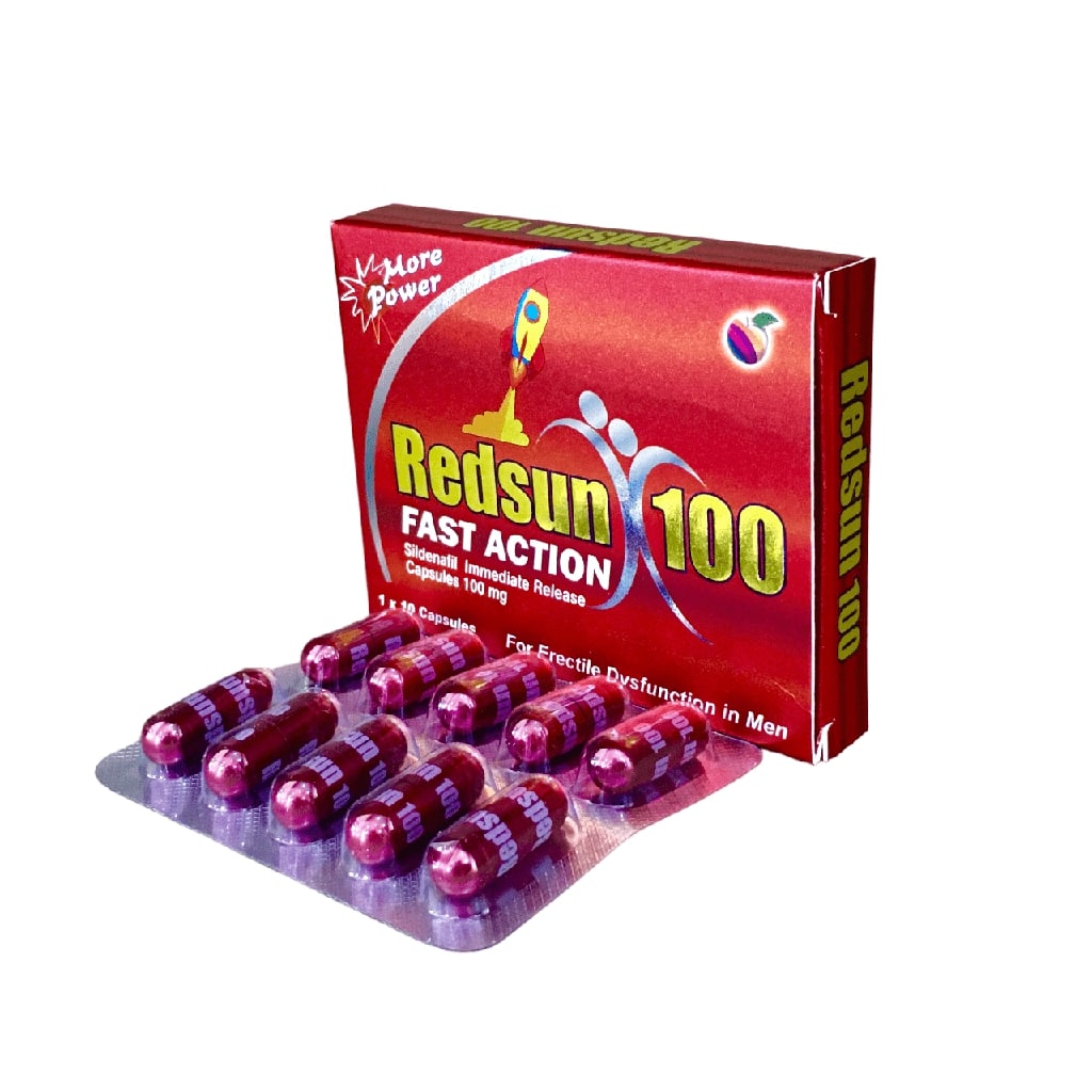 REDSUN CAP 100MG (SILDENAFIL) | Meldinpharma